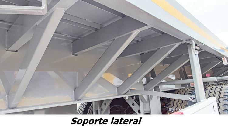 Trailer con plataforma de 12 metros ferbus 3 ejes fruehauf 40 pies en ...