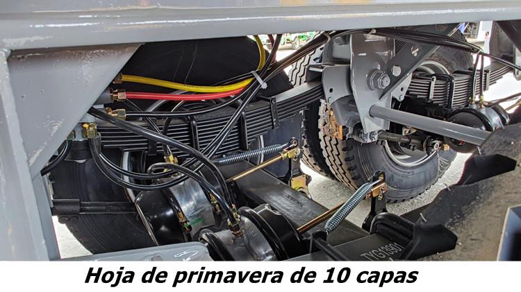 Trailer con plataforma de 12 metros ferbus 3 ejes fruehauf 40 pies en ...