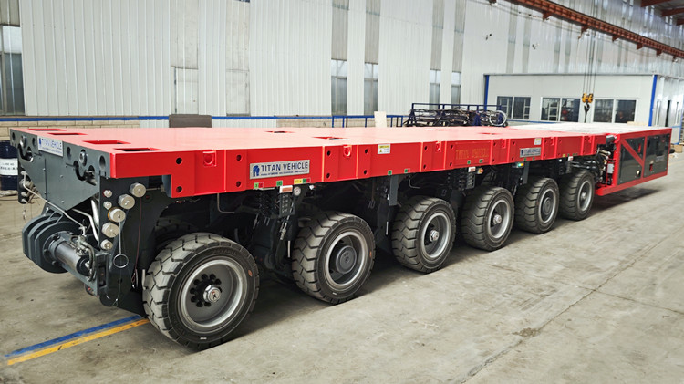 SPMT Scheuerle - Transportador modular autopropulsado